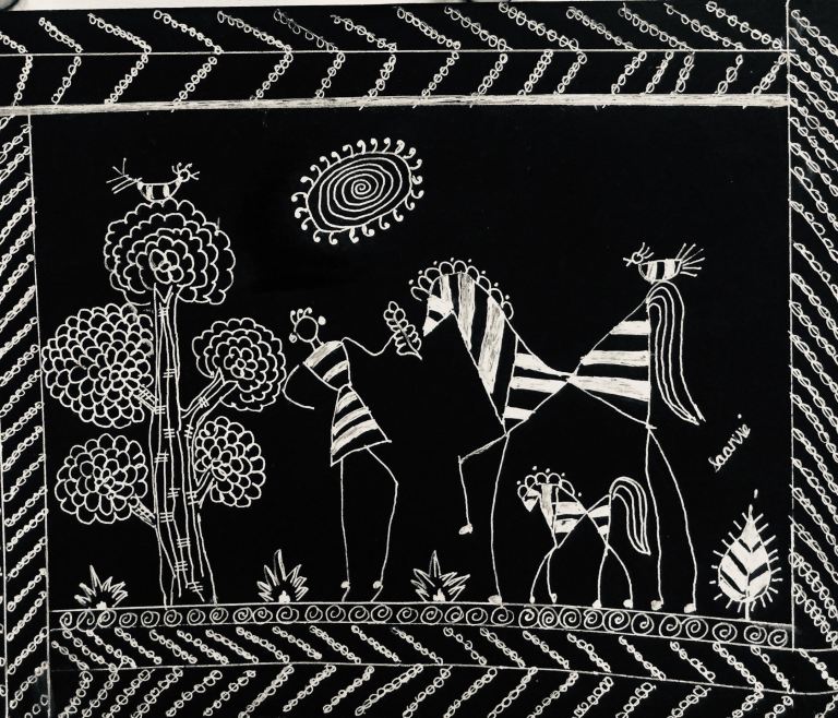 Surpur Art from Karnataka| A 12 year old’s tribute